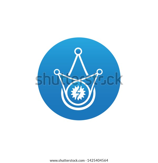 Water Technology Logo Template Icon Symbol Stock Vector (Royalty Free ...