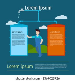 1,627 Water tank poster Images, Stock Photos & Vectors | Shutterstock