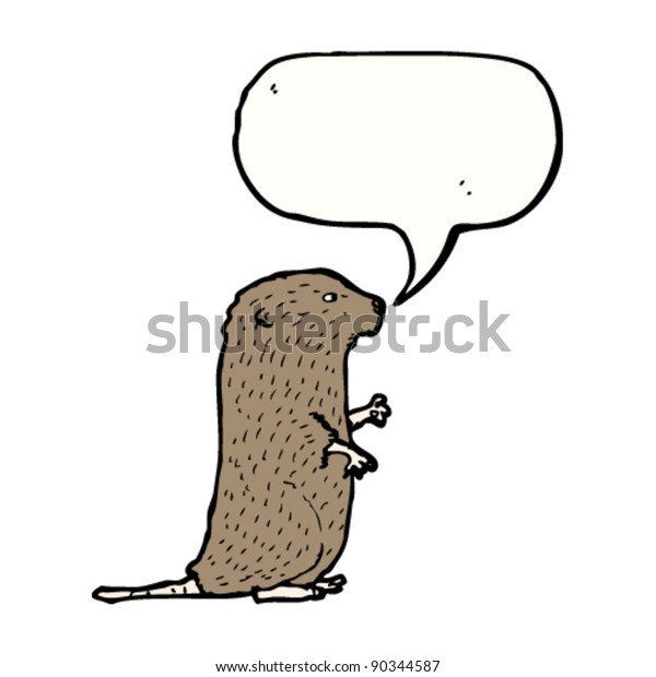 Water Vole Cartoon Stock Vector (Royalty Free) 90344587 | Shutterstock