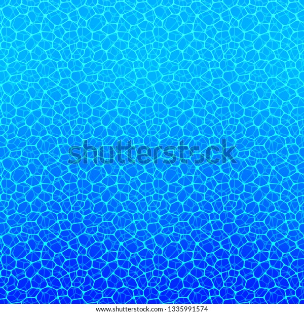 Water Wavy Background Aquatic Texture Float Stock Vector (Royalty Free ...