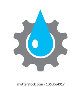 Water Works Vector Logo Stock Vector (Royalty Free) 1068064319 ...