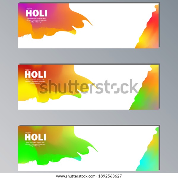Watercolor Background Header Banner Design Stock Vector (Royalty Free ...