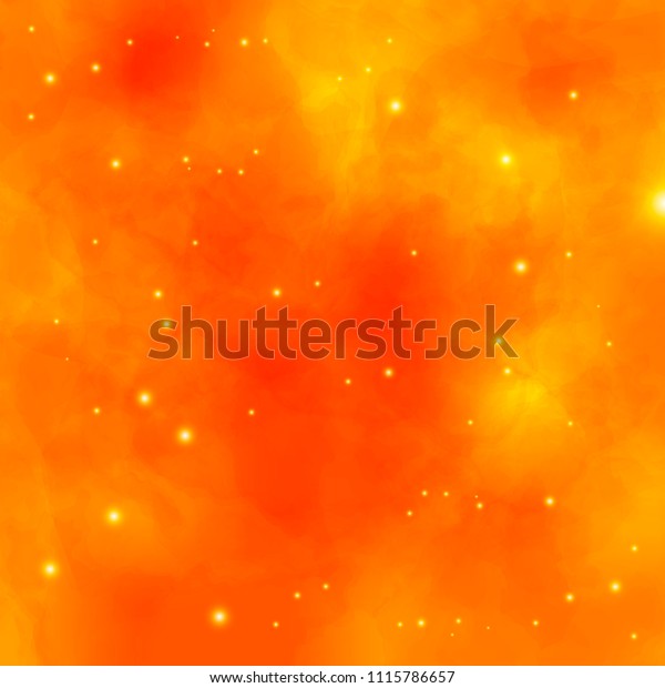 Watercolor Fire Background Vector Illustration Special Stock Vector ...