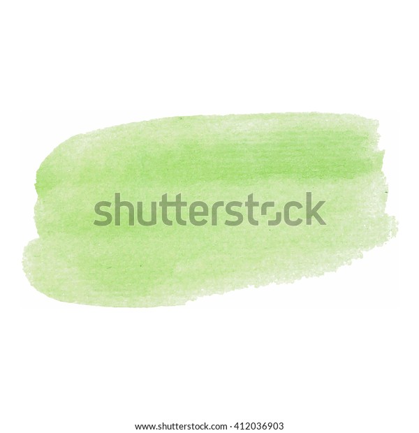 Watercolor Green Smear Background Vector Hand: Vector có sẵn (miễn phí ...