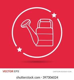 Watering Bucket Doodle Stock Vector (Royalty Free) 397306024 | Shutterstock