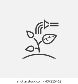 Watering Icon Stock Vector (Royalty Free) 437215462 | Shutterstock