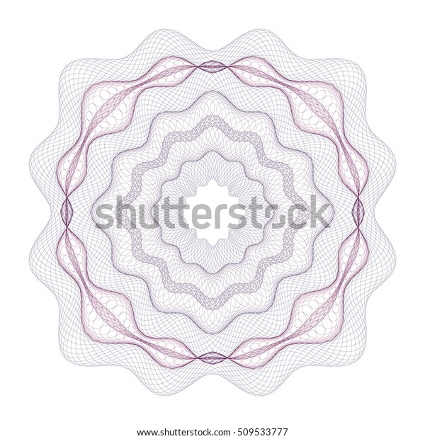Watermark Background Certificate Diploma Note Voucher Stock Vector ...
