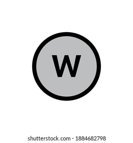 Wattmeter Symbol Vector Electrical Symbols 库存矢量图（免版税）1884682798 ...