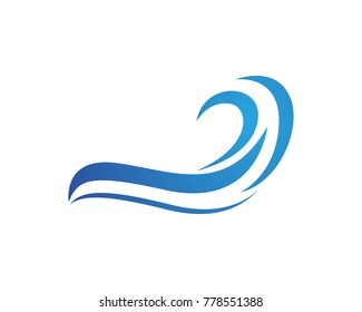 Wave Beach Logos Template Stock Vector (Royalty Free) 778551388 ...