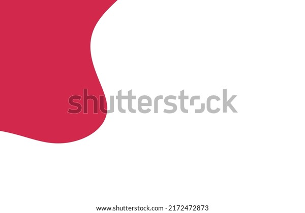 Wave Blob Background Vector On White Stock Vector (Royalty Free ...