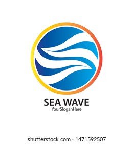 Wave Business Logo Vector Image Stock Vector (Royalty Free) 1471592507 ...