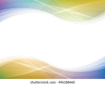 Wave Curves Template Abstract Background Business 스톡 벡터(로열티 프리 ...