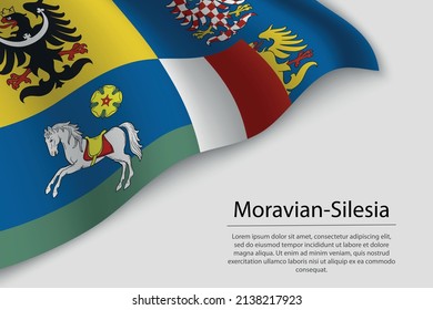 Czeck Silesia flag Royalty Free Stock SVG Vector