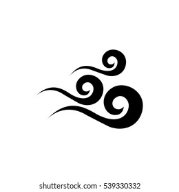 Tribal Wave Vector Logo Template Illustration Stock Vector (Royalty ...