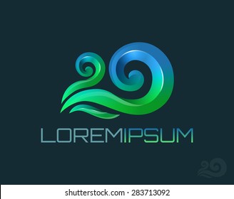 45,232 Green wave logo Images, Stock Photos & Vectors | Shutterstock