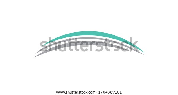 Wave Spalsh Swoosh Logo Vector Stock Vector (Royalty Free) 1704389101 ...