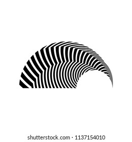 Wave Symbol Growth Transformation Vector Stock Vector (Royalty Free ...