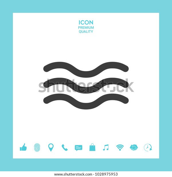 Wave symbol Icon
