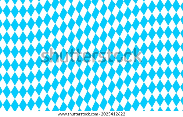 Waved Bavarian Flag Lozenges Seamless Pattern Stock Vector (Royalty ...