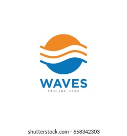 Waves Logo Stock Vector (Royalty Free) 658342303 | Shutterstock