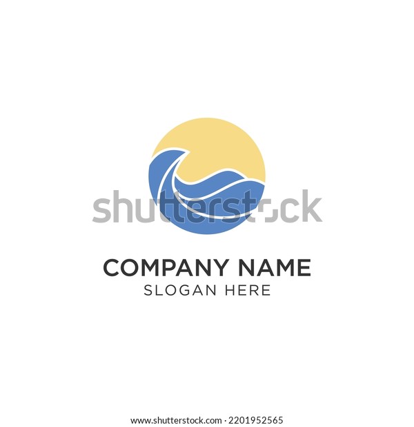 Waves Logo Logo Design Inspiration Logo Stock Vector (Royalty Free ...