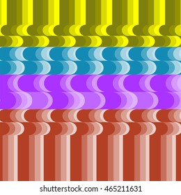 Wavy Colorful Vector Background Stratified Effect Stock Vector (Royalty ...