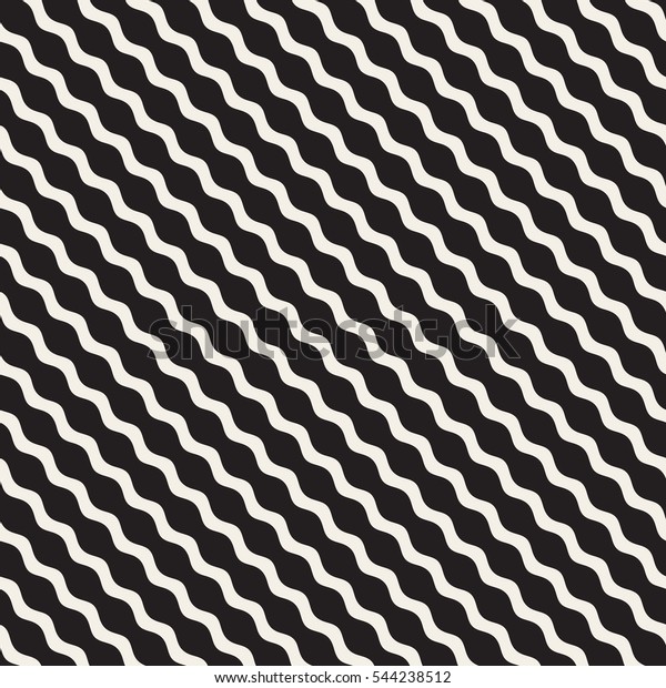 Wavy Ripple Lines. Abstract Geometric Background Design. Vector ...