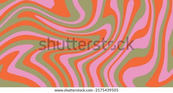 Wavy Swirl Groovy Pattern Seventies Style Stock Vector (Royalty Free ... Wavy Swirl Groovy Pattern Seventies Style Stock Vector (Royalty Free ...