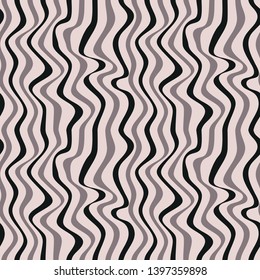 Wavy Vertical Lines Neutral Colours Combination Stock Vector (Royalty ...