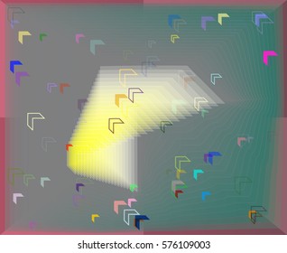 Way Art Idea Stock Vector (Royalty Free) 576109003 | Shutterstock