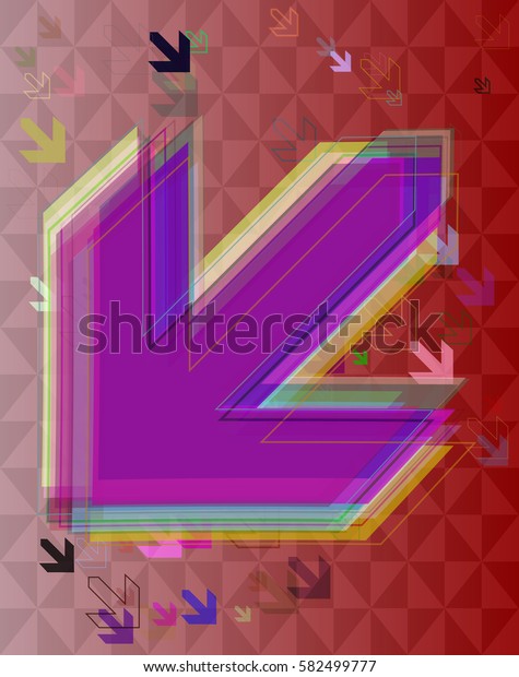 Way Art Template Stock Vector (Royalty Free) 582499777 | Shutterstock