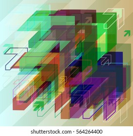 Way Art Texture Stock Vector (Royalty Free) 564264400 | Shutterstock