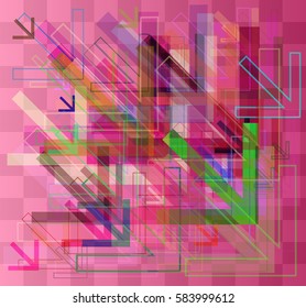Way Art Texture Stock Vector (Royalty Free) 583999612 | Shutterstock