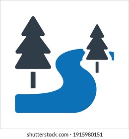 Way Location Map Icon Stock Vector (Royalty Free) 1915980151 | Shutterstock