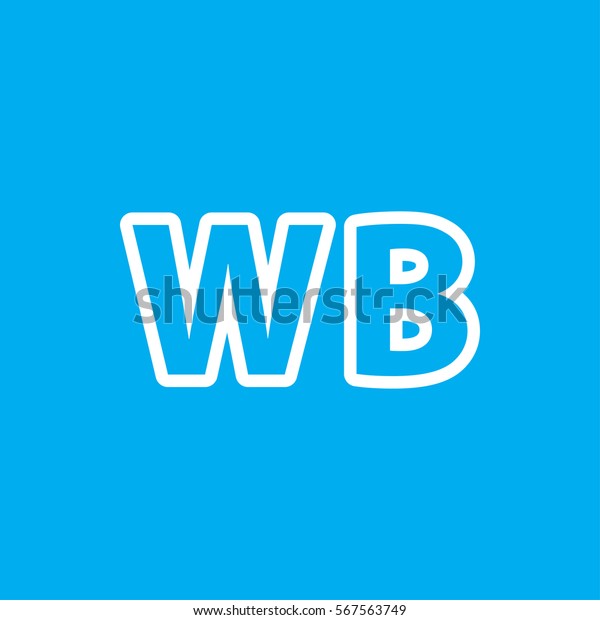 Wb Icon Illustration Isolated Vector Sign Stock Vector (Royalty Free ...