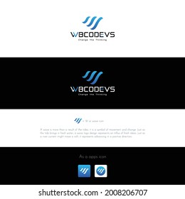 Wbc Logo Design Vector Illustration Stock Vector (Royalty Free ...