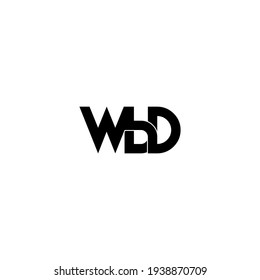 Wbd Letter Original Monogram Logo Design Stock Vector (Royalty Free ...