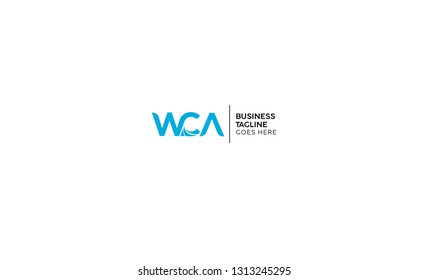 Wca Caw Acw Initial Icon Logo Stock Vector (Royalty Free) 1313245295 ...