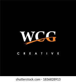 Wcg Letter Initial Logo Design Template Stock Vector (Royalty Free ...