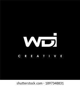 Wdi Letter Initial Logo Design Template Stock Vector (Royalty Free ...