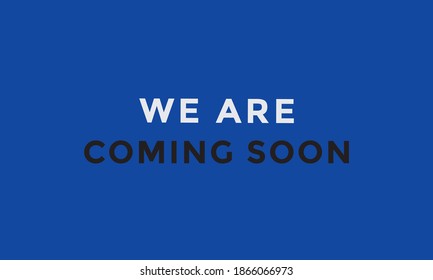 We Coming Soon Label Text Button Stock Vector (Royalty Free) 1866066973 ...