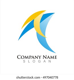 We Move Forward Together Arrow Logo: vector de stock (libre de regalías ...