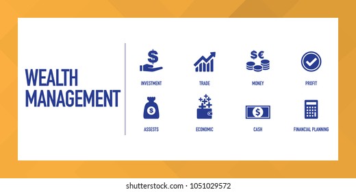 Wealth Management Infographic Icon Set Stock Vector (Royalty Free ...