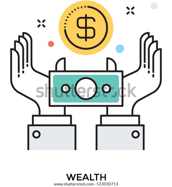 Wealth Vector Icon Stock Vector (Royalty Free) 533030713 | Shutterstock