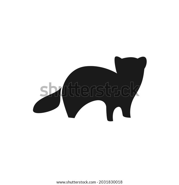 Weasel Icon Symbol Design Stock Vector (Royalty Free) 2031830018 ...