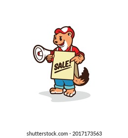Weasel Mascot Logo Suitable Sale Mascot Stock Vector (Royalty Free ...