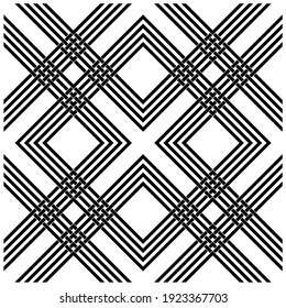 Weaving Line Motif Pattern Contemporary Motif Stock Vector (Royalty ...