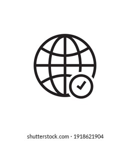Web Browser Icon Symbol Sign Vector Stock Vector (Royalty Free ...