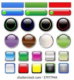 129,256 Grey Square Buttons Images, Stock Photos & Vectors | Shutterstock