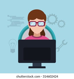 20,873 Developer avatar Stock Illustrations, Images & Vectors ...